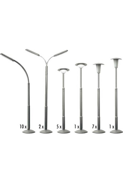 Faller 180538 1/87 Yol Lambaları Seti - 28 Parça