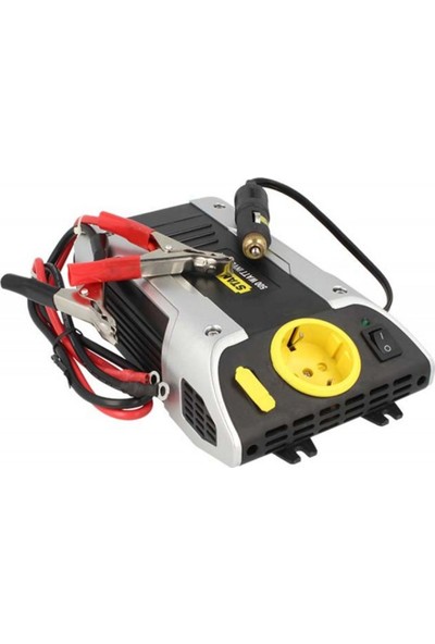 Stanley PC500E 500Watt 12V-220Volt Dönüştürücü İnvertör Stanley PC500E 500Watt 12V-220Volt Dönüştürücü İnvertör