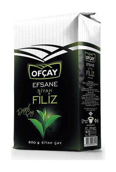 Ofçay Efsane Filiz Dökme Siyah Çay 500 gr