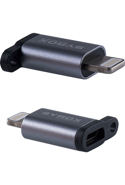 Syrox DT15 Micro Usb Apple iPhone Lightning Dönüştürücü Syrox DT15 Micro Usb Apple iPhone Lightning Dönüştürücü