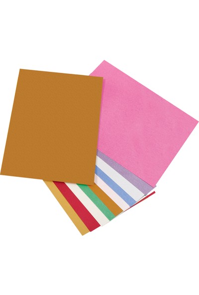 K.Color 50*70 10Lu Krş.Poş.Sedefli Fon Kartonu K.Color 50*70 10Lu Krş.Poş.Sedefli Fon Kartonu