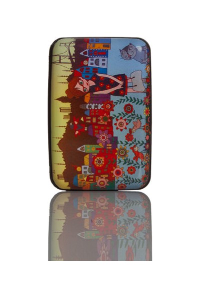 Biggdesign Kartvizitlik Çiçekli Kız