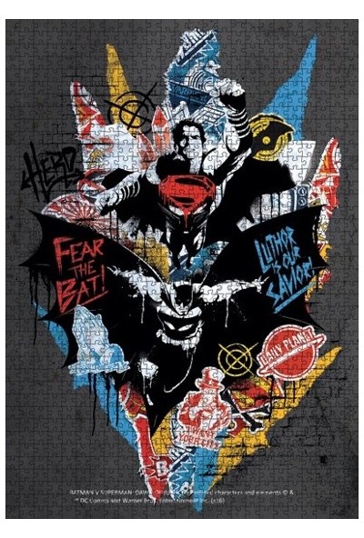 Batman v Superman Puzzle 1000 Parça Batman v Superman Puzzle 1000 Parça