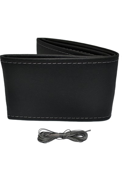 Otom Düz Deri Sarmalı Dikme Direksiyon Kılıfı DK102 Otom Düz Deri Sarmalı Dikme Direksiyon Kılıfı DK102