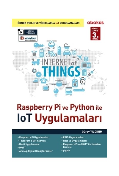 Raspberry Pİ ve Python İle İOT Uygulamaları Raspberry Pİ ve Python İle İOT Uygulamaları