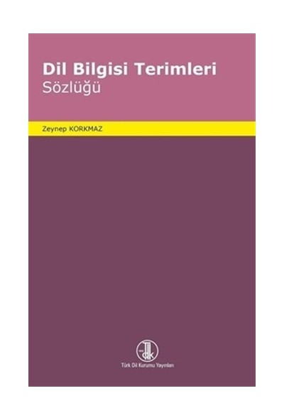 Dil Bilgisi Terimleri Sözlüğü