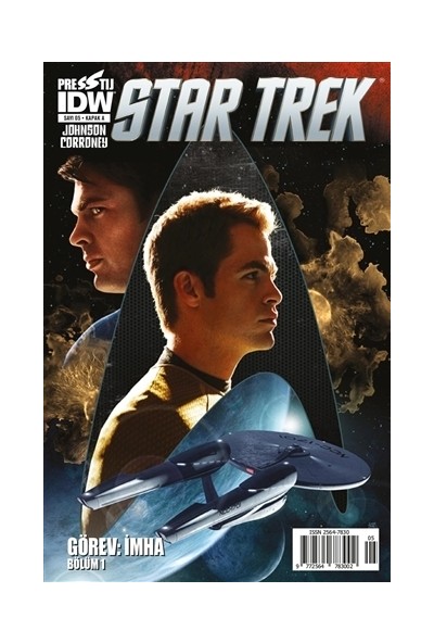 Star Trek Sayı: 5 - Kapak A Star Trek Sayı: 5 - Kapak A