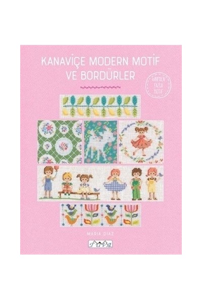 Kanaviçe Modern Motif ve Bordürler