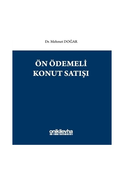 Ön Ödemeli Konut Satışı Ön Ödemeli Konut Satışı
