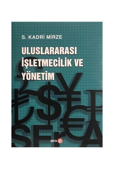 Uluslararası İşletmecilik ve Yönetim