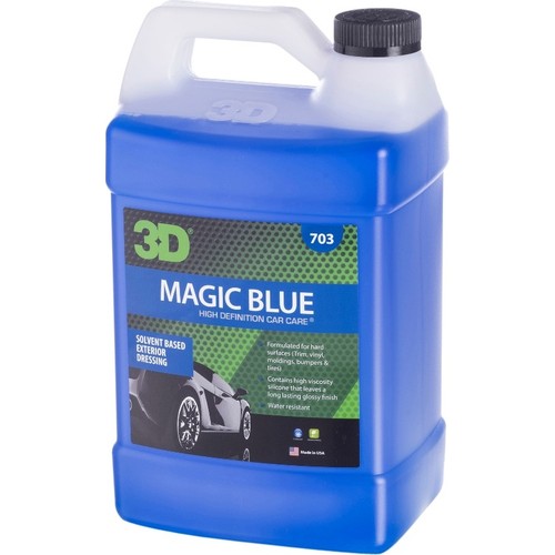 3D Magic Blue Solvent Bazlı Lastik Parlatıcı 3,79 lt. 703G01 Fiyatı