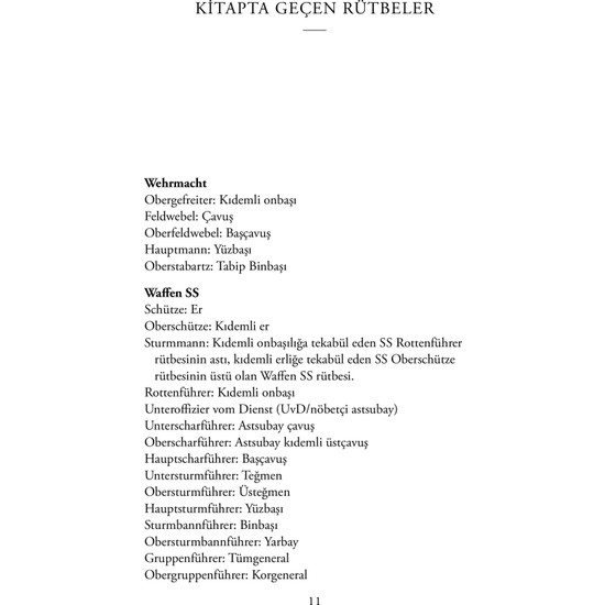 Vatan Ve Führer İçin - 1. SS Panzer Tümeni'Nden Bir Askerin Kitabı