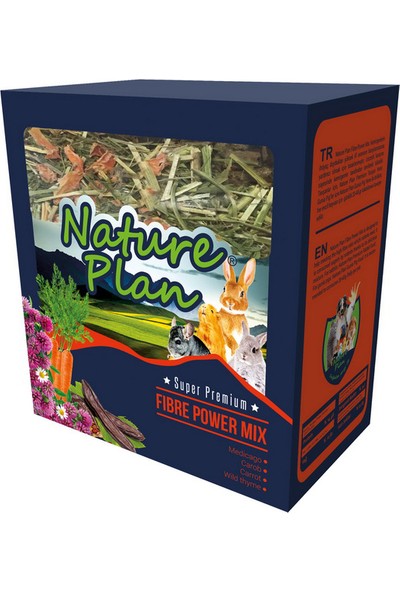 Nature Plan Fibre Power Mix 700GR-ZOO Nature Plan Fibre Power Mix 700GR-ZOO