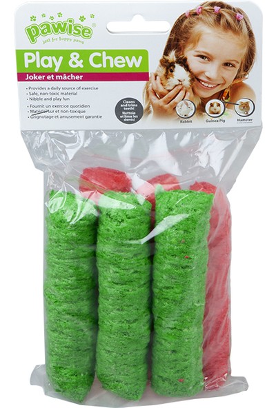 Xnews Pirinç Patlaklı Kemirme Blokları 6li-Zoo