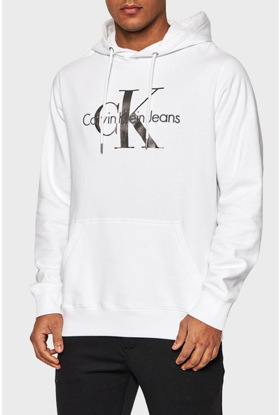 Calvin Klein Logolu Regular Fit Kapüşonlu Kanguru Cepli % 100 Pamuk Sweat Erkek Sweat J30J320805 0k4 Calvin Klein Logolu Regular Fit Kapüşonlu Kanguru Cepli % 100 Pamuk Sweat Erkek Sweat J30J320805 0k4