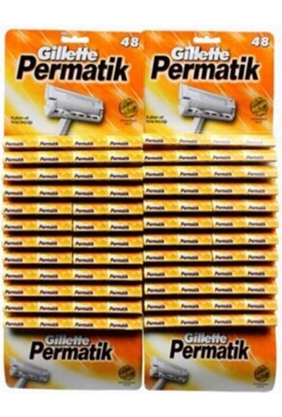 Safelya Store Permatik Tekli Tıraş Bıçağı x 96 Safelya Store Permatik Tekli Tıraş Bıçağı x 96