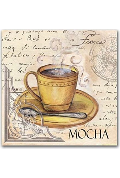 Retro Fashion 30 x 30 cm Mdf Tablo 128 Retro Fashion 30 x 30 cm Mdf Tablo 128