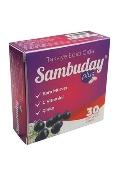 Sambuday Plus 6/60/7,5 Mg 30 Efervesan Tablet