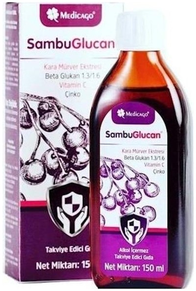 Medicago Sambuglucan Şurup 150 ml