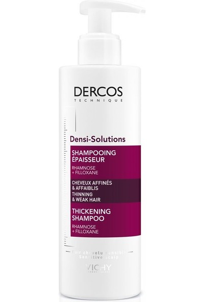 Vichy Dercos Densi Solutions Ince ve Zayıf Saçlar Için Şampuan 400 ml Vichy Dercos Densi Solutions Ince ve Zayıf Saçlar Için Şampuan 400 ml