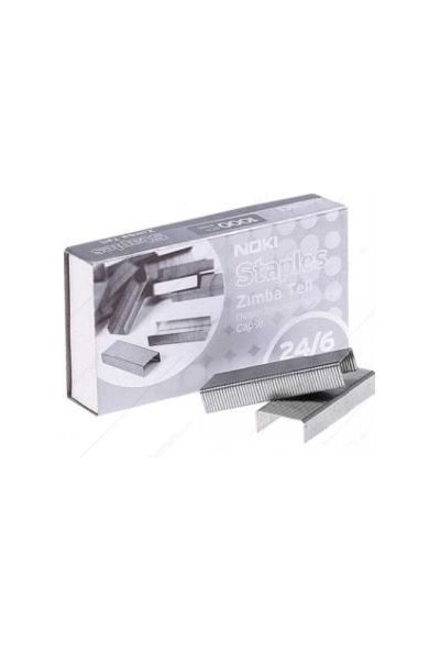 Noki Noki Zımba Teli 1000 Li 24/6 Beyaz