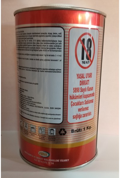 Solvex Boya Sökücü 1 kg