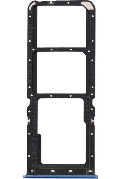 Nokta Teknik Nokta Teknik Oppo A5 2020 / Oppo A9 2020 Sim ve Hafıza Kart Yuvası Sim Kızağı - Mavi Nokta Teknik Nokta Teknik Oppo A5 2020 / Oppo A9 2020 Sim ve Hafıza Kart Yuvası Sim Kızağı - Mavi