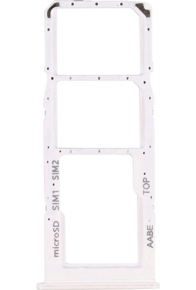 Nokta Teknik Nokta Teknik Samsung Galaxy A12 A125 Sim ve Hafıza Kart Yuvası Sim Kızağı - Beyaz Nokta Teknik Nokta Teknik Samsung Galaxy A12 A125 Sim ve Hafıza Kart Yuvası Sim Kızağı - Beyaz