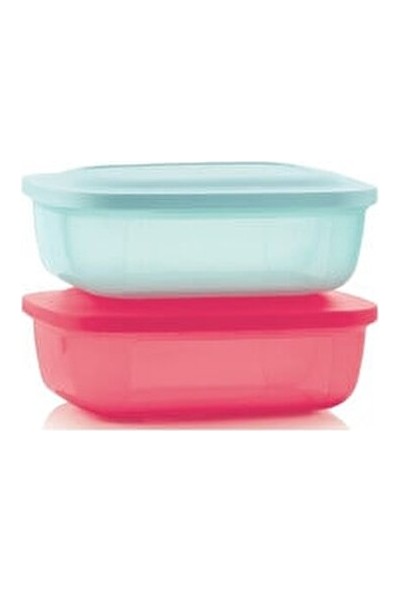 Tupperware Dikdörtgen 500 ml 2 Li Saklama Kabı