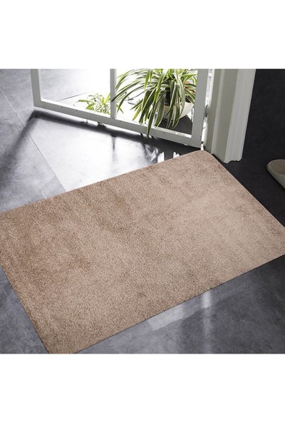 Yaseminsoy Collection Lalin Collection Makinede Yıkanabilir Kaymaz Taban Bej Shaggy Halı, Yolluk, Paspas 60 x 90cm Yaseminsoy Collection Lalin Collection Makinede Yıkanabilir Kaymaz Taban Bej Shaggy Halı, Yolluk, Paspas 60 x 90cm