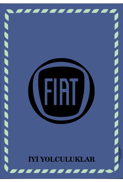 Polysoft Kağıt Fıat Baskılı Kraft 35 x 50 cm 135 gr