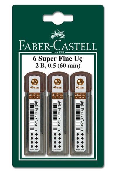 Faber-Castell 0.7 Kalem Ucu 6'lı