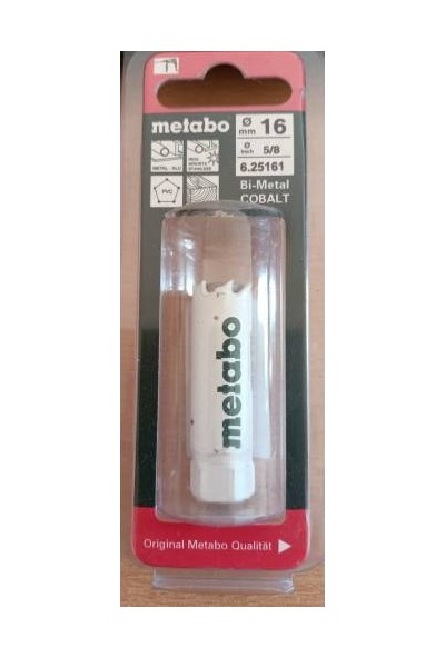 Metabo Bi-Metal Delik Açma Testeresi Metabo Bi-Metal Delik Açma Testeresi