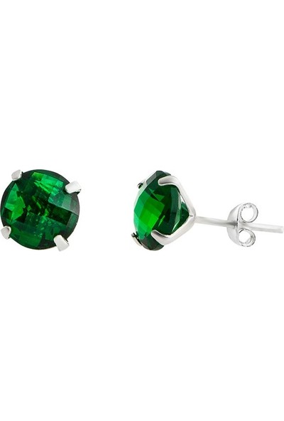 Nipora Yeşil Zirkon Taşlı Oval Tasarım 925 Ayar Gümüş Kadın Küpe Nipora Yeşil Zirkon Taşlı Oval Tasarım 925 Ayar Gümüş Kadın Küpe