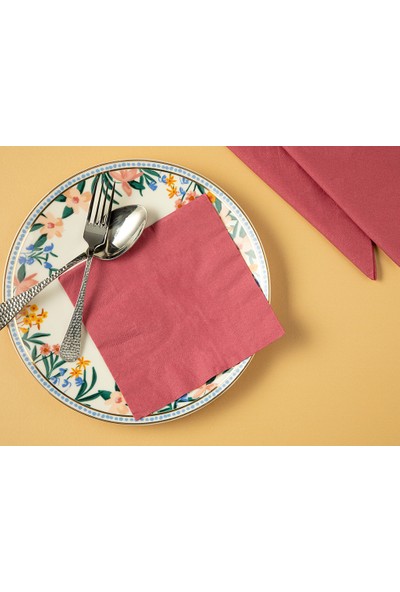 English Home Colorist Kağıt 20'li Kağıt Peçete 33 x 33 cm Bordo English Home Colorist Kağıt 20'li Kağıt Peçete 33 x 33 cm Bordo