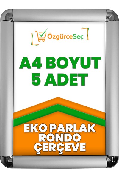Özgürceseç A4 Açılır Kapanır Rondo Çerçeve 21 x 30 cm Özgürceseç A4 Açılır Kapanır Rondo Çerçeve 21 x 30 cm