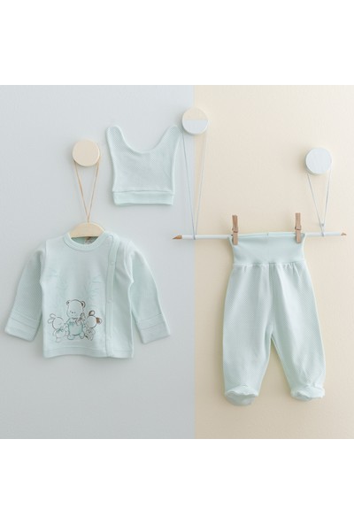 Kendinden Eldivenli Puanlı Ayıcık Baskılı