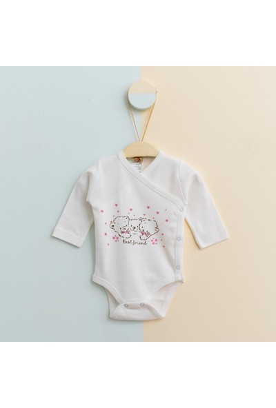 Kız Kruvaze Uzun Kollu Badi