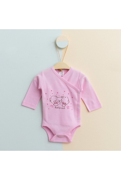 Kız Kruvaze Uzun Kollu Badi