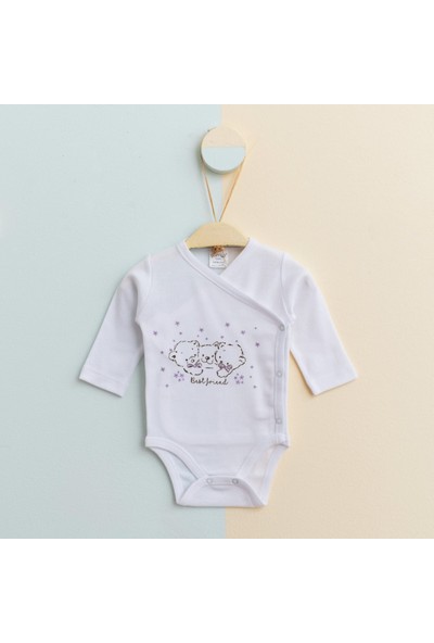 Kız Kruvaze Uzun Kollu Badi