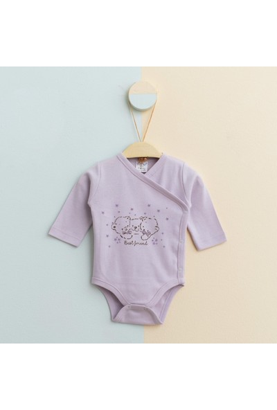 Kız Kruvaze Uzun Kollu Badi