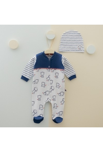 Aslan Baskılı Erkek 2'li Tulum