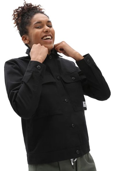 Vans Clark Siyah Kadın Jacket - VN0A5AR6BLK1