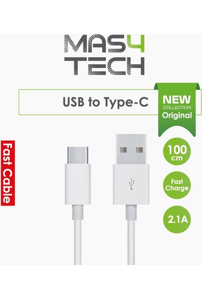 Mas4Tech USB 2.0 To Type-C
