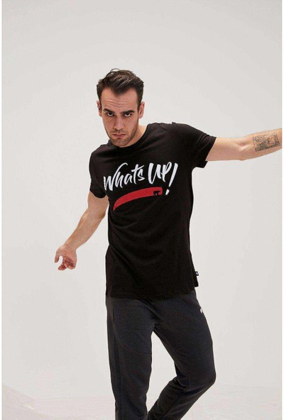 Bad Bear Erkek What's Up Tee T-Shirt- Siyah