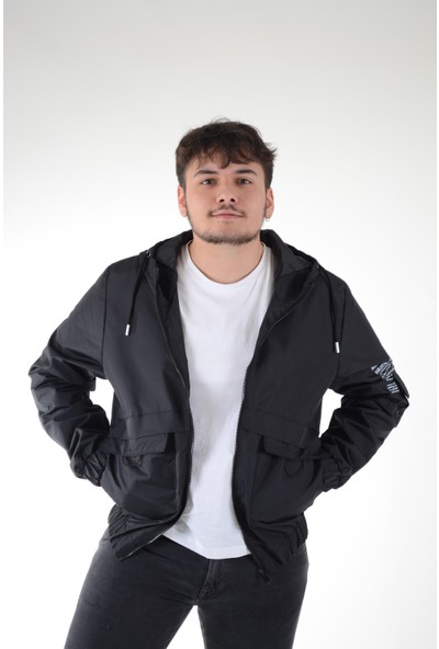 Wearz Koldan Cepli Lastikli Yağmurluk & Mevsimlik Mont Wearz Koldan Cepli Lastikli Yağmurluk & Mevsimlik Mont