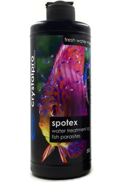Crystalpro Spotex Beyaz Benek ve Dış Parazit Su Düzenleyici 125ML