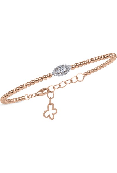 LEA's Pırlanta 0.19 Karat Pırlantalı Markiz Bileklik 43100012