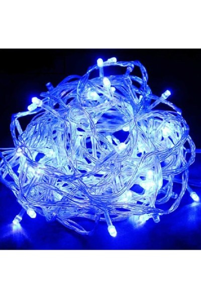 Ld Solar Mavi 10 mt Eklemeli Dekoratif LED Aydınlatma Ld Solar Mavi 10 mt Eklemeli Dekoratif LED Aydınlatma