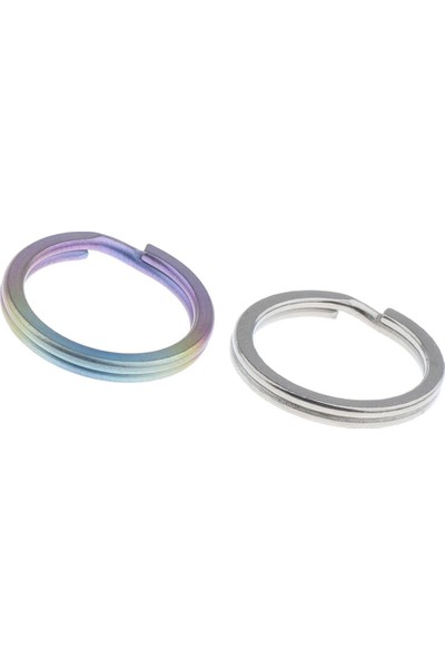 Strade Store 2 Parça Titanyum Anahtarlık Bölünmüş Yüzük Toka Klip Anahtarlık Cep Aracı 18MM (Yurt Dışından) Strade Store 2 Parça Titanyum Anahtarlık Bölünmüş Yüzük Toka Klip Anahtarlık Cep Aracı 18MM (Yurt Dışından)